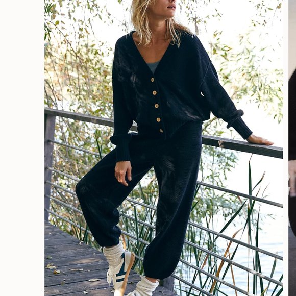 Free People | Pants & Jumpsuits | New Free People Hailee Cardi Set ...